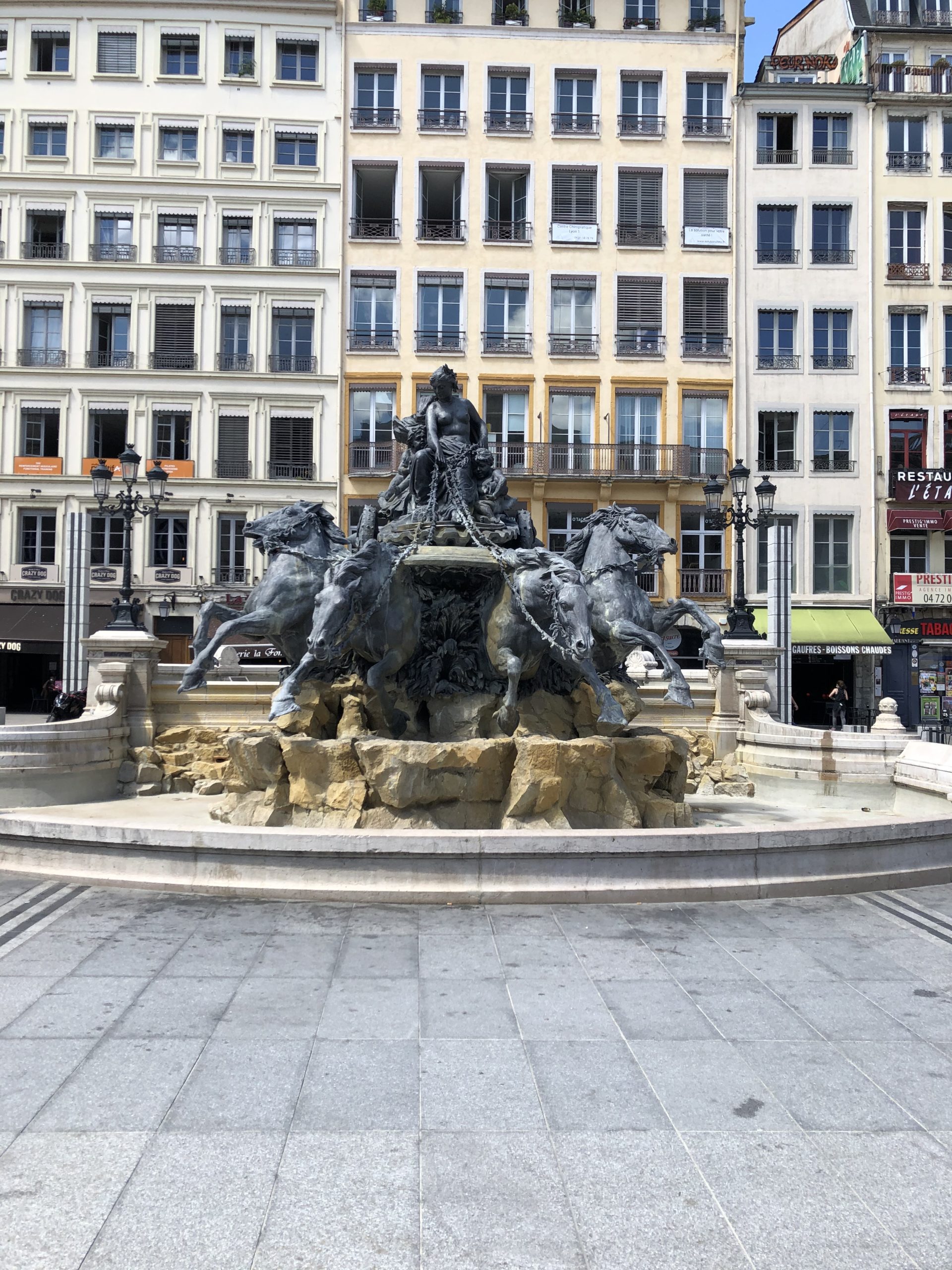 La Fontaine Bartholdi - Le Blog / Guide de Lyon